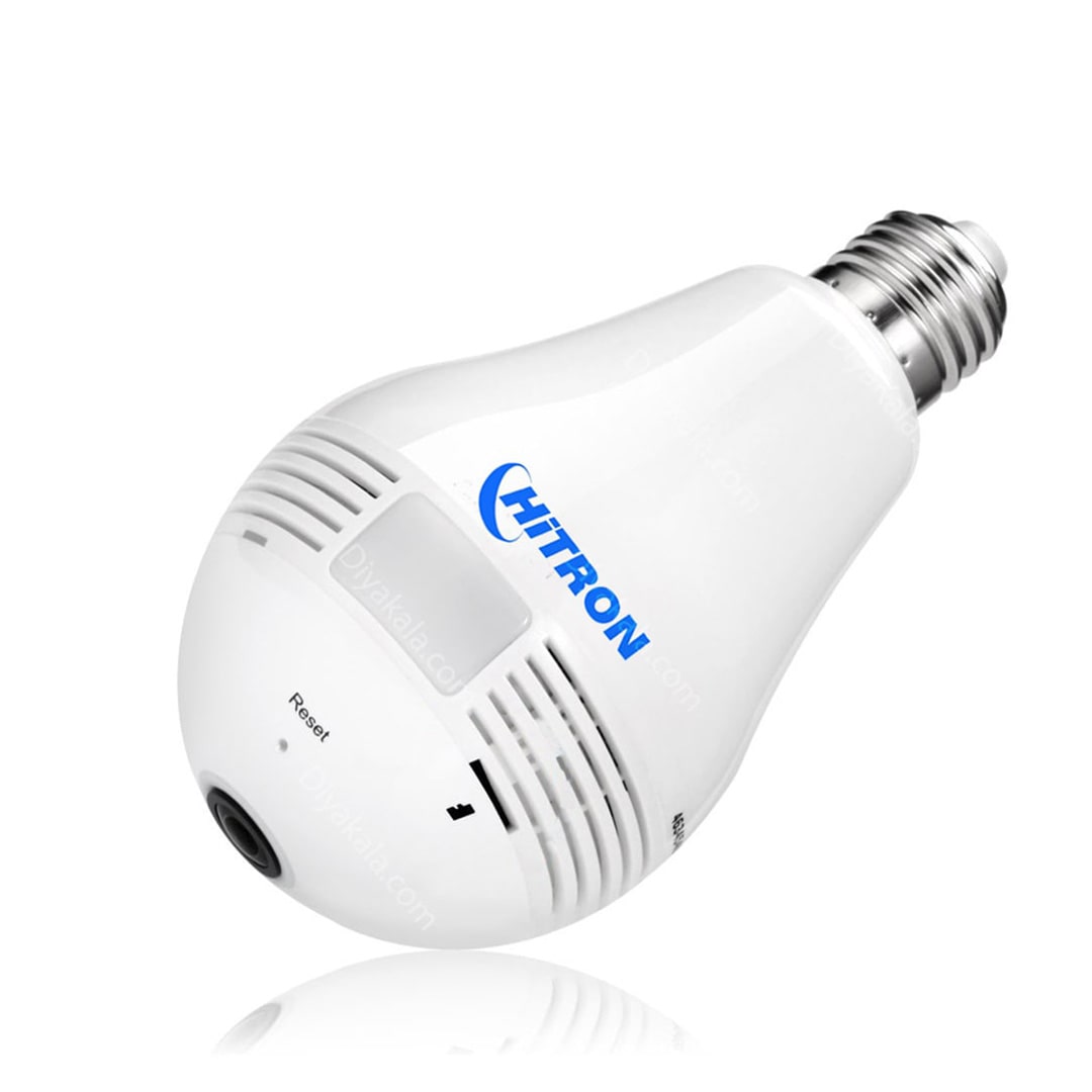 دوربین لامپی هیترون- 360 درجه کاملا بیسیم | بهترین قیمت